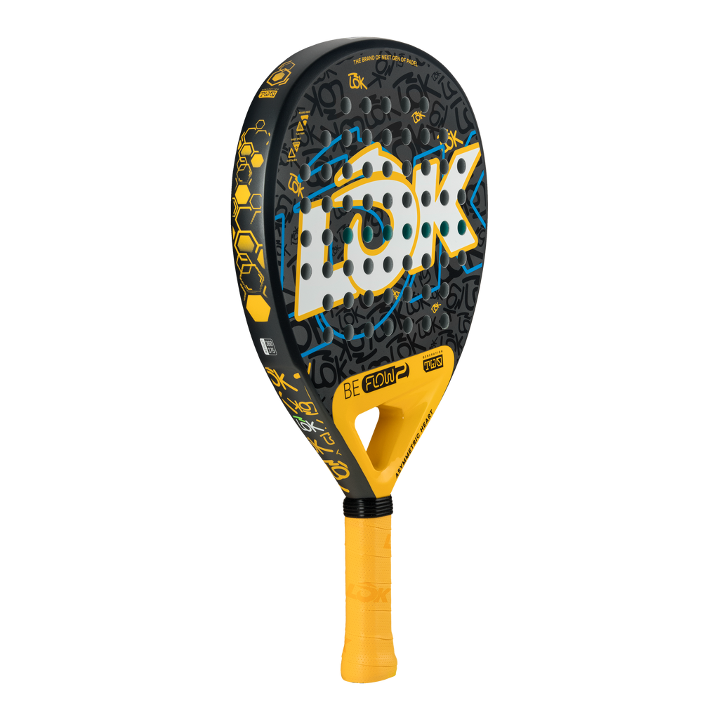 LÕK Be Flow Gen 2 - Yellow – Templeofpadel.com